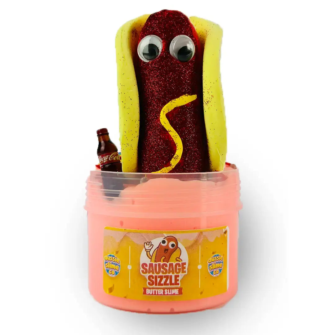 Sausage Sizzle DIY Slime - Custom Slime Australia - Aussie Slime Co.