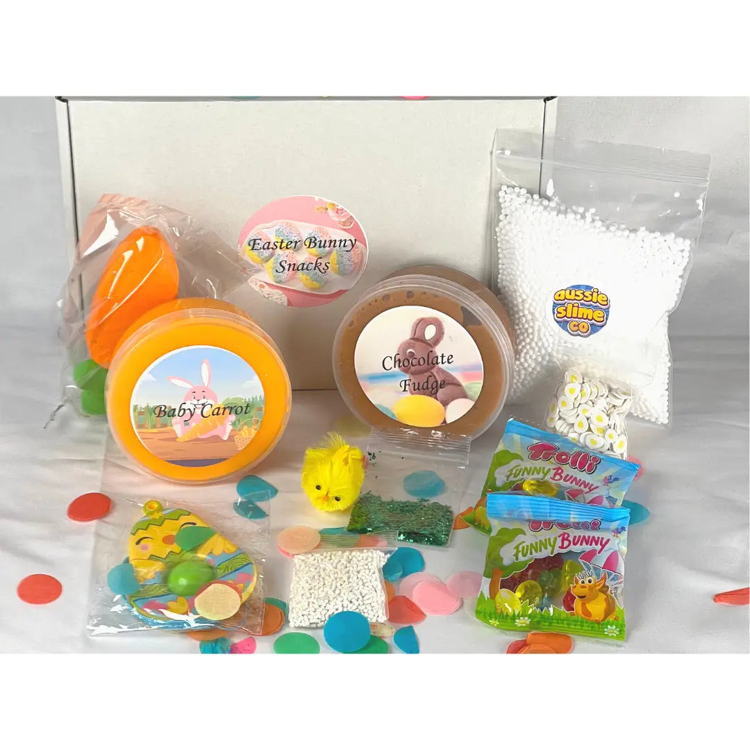 Easter gifts - Easter gift ideas for kids - Easter slime gift box