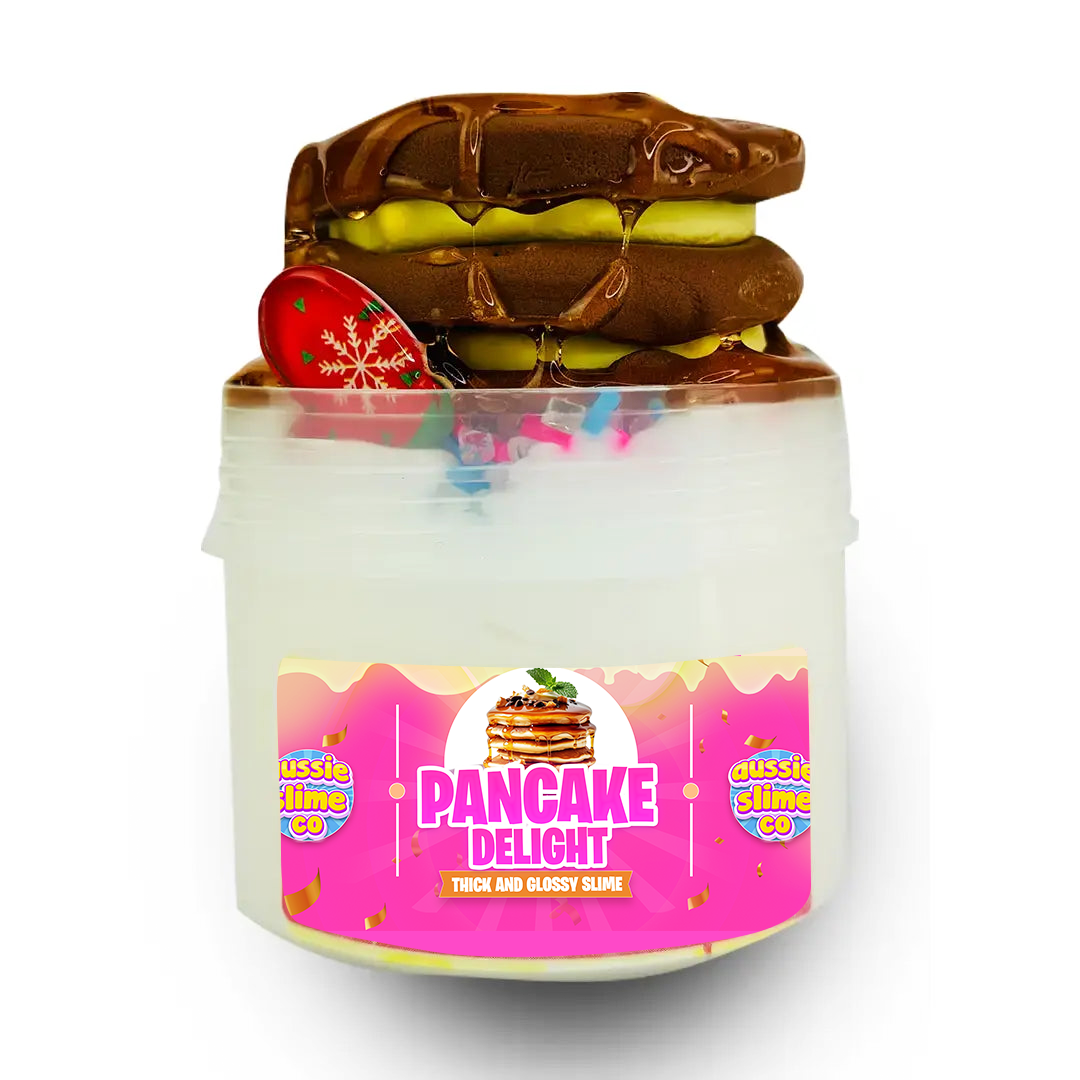 Pancake Delight Thick & Glossy DIY Butter Slime - Aussie Slime Co.
