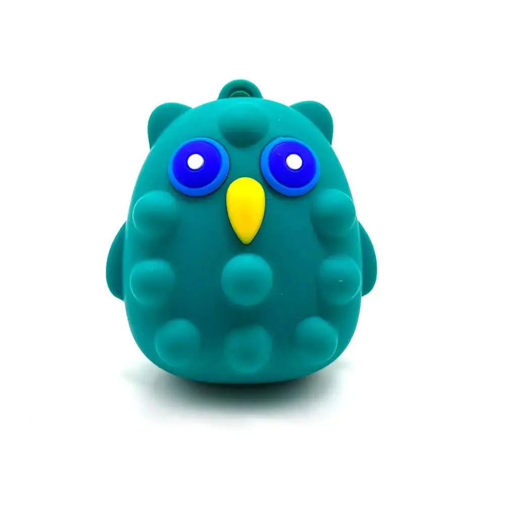 3D Owl Pops Its - Cute Pop It Owl - Owl Fidget Toy
