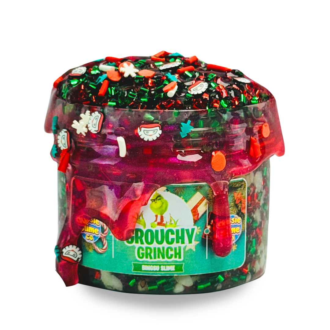 DIY Grouchy Grinch Slime Kit – Festive Fun for All Ages