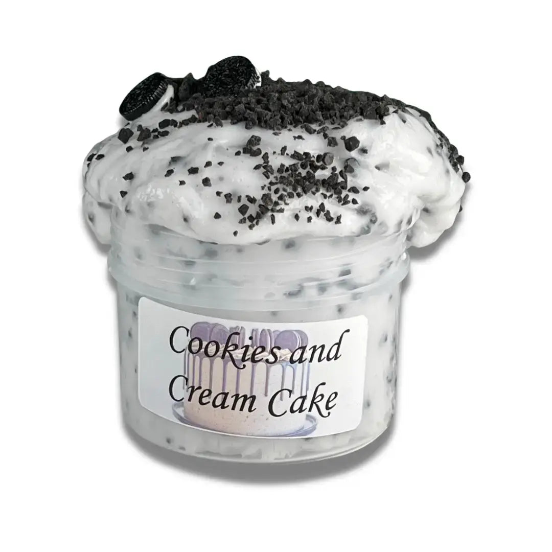 DIY Thick & Glossy Slime- Cookies & Cream Oreo Charms (Limited Edition