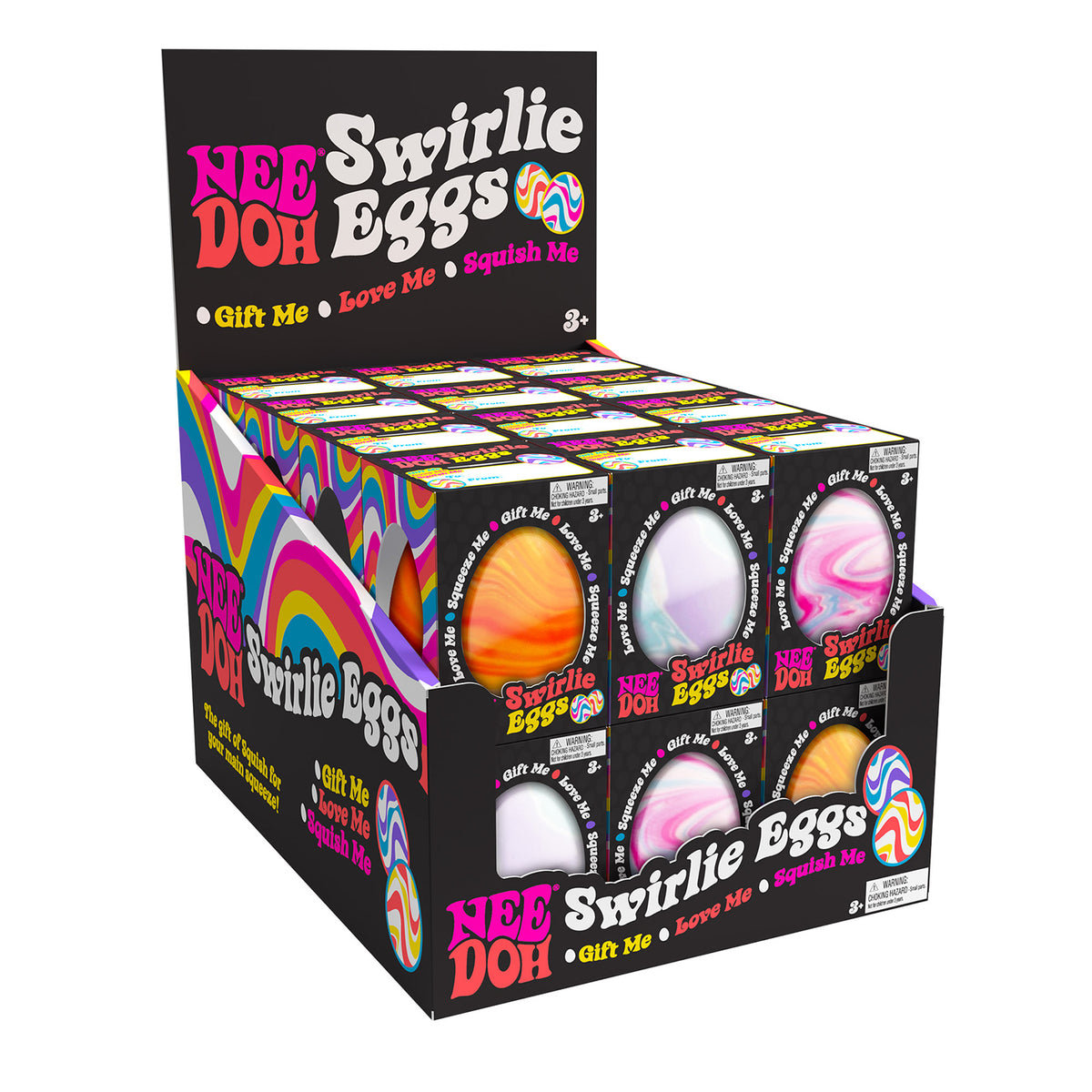 Swirlie Eggs Nee Doh – Sensory Marble Fidget Toy