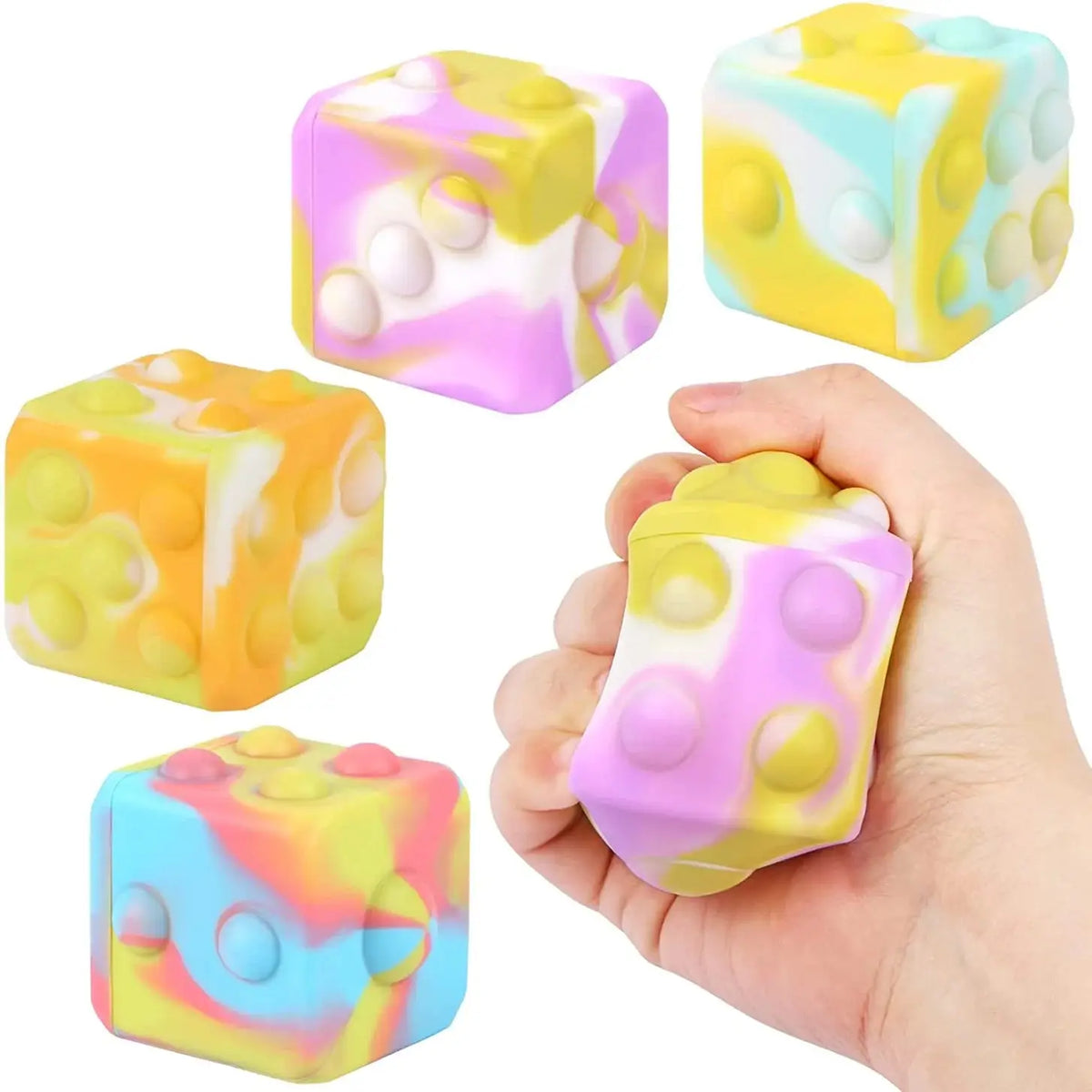 3D Pop It Cube | Pop It Toys Online | Aussie Slime Co.